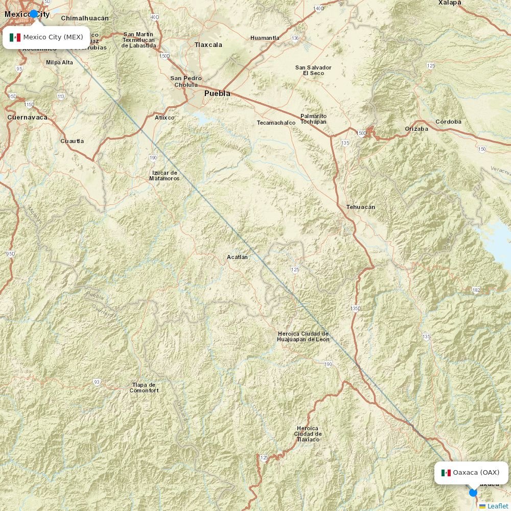 Aeromexico routes 2025 – interactive map with all flights - Flight Routes