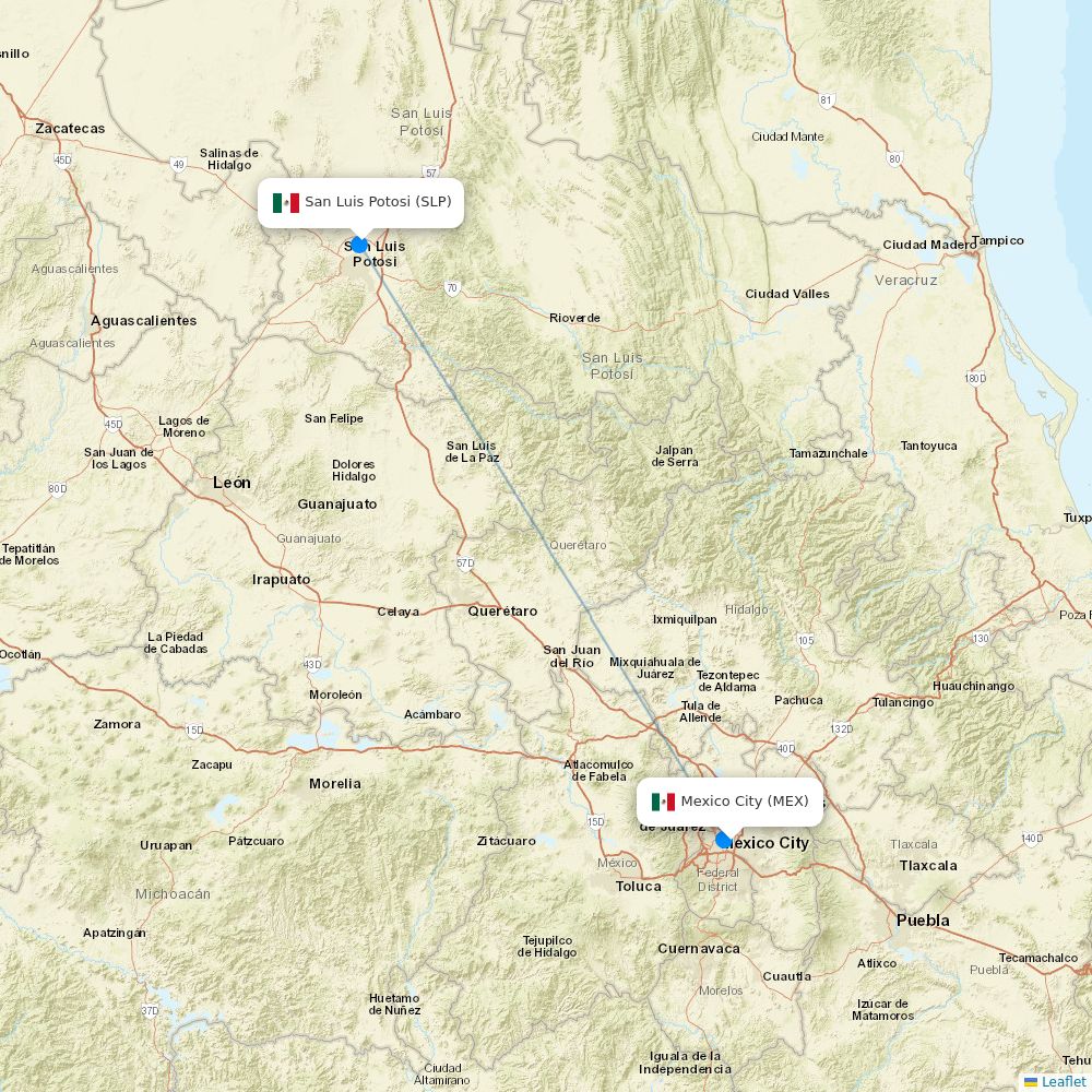 Aeromexico routes 2025 – interactive map with all flights - Flight Routes