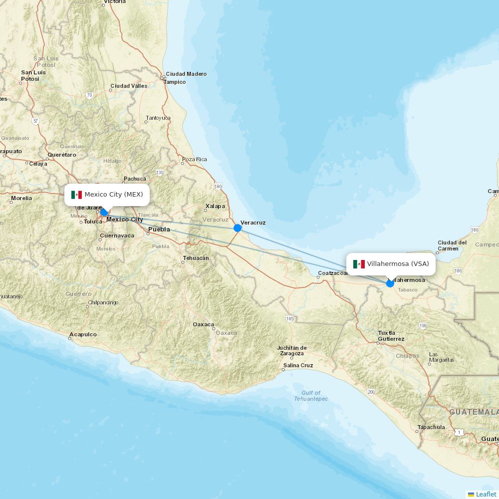 Aeromexico routes 2025 – interactive map with all flights - Flight Routes