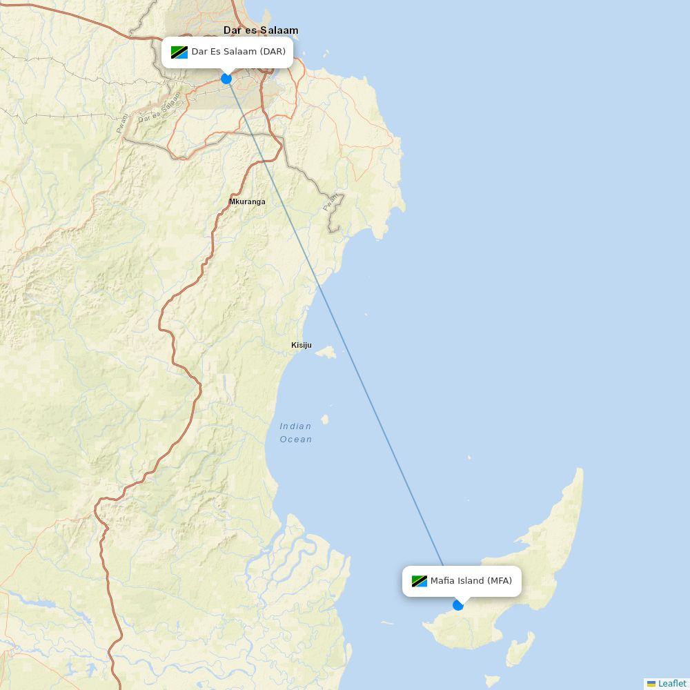 Auric Air airline routes (UI) 2026, map - Flight Routes