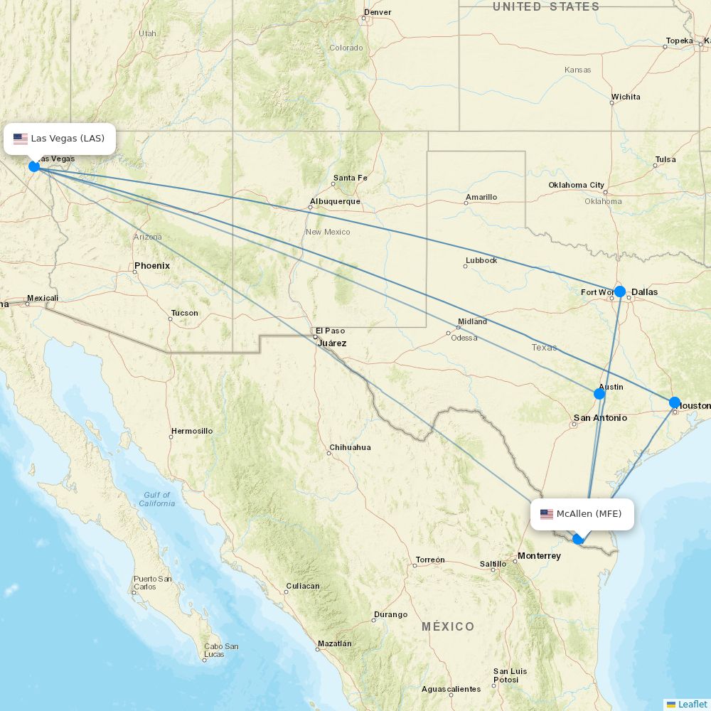 Allegiant Air routes 2026 – map with all flights - Flight Routes