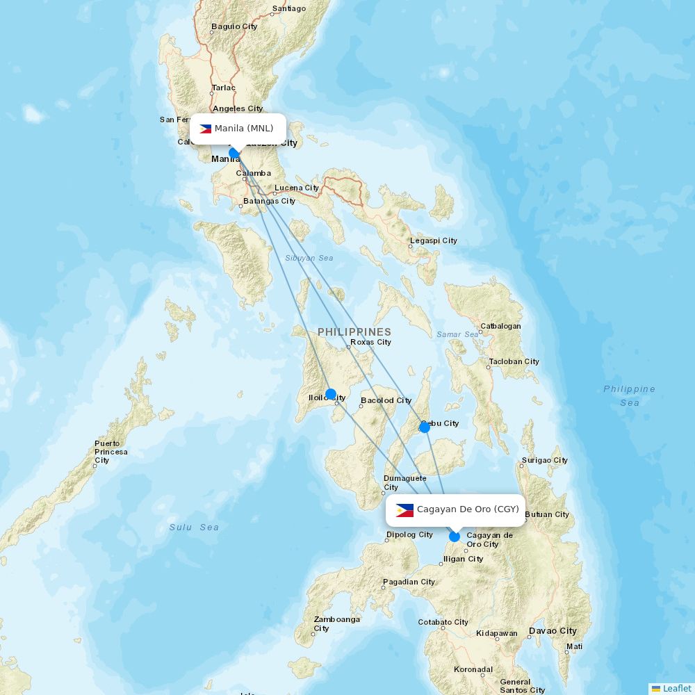 Cebu Pacific routes 2025 – map with all flights - Flight Routes