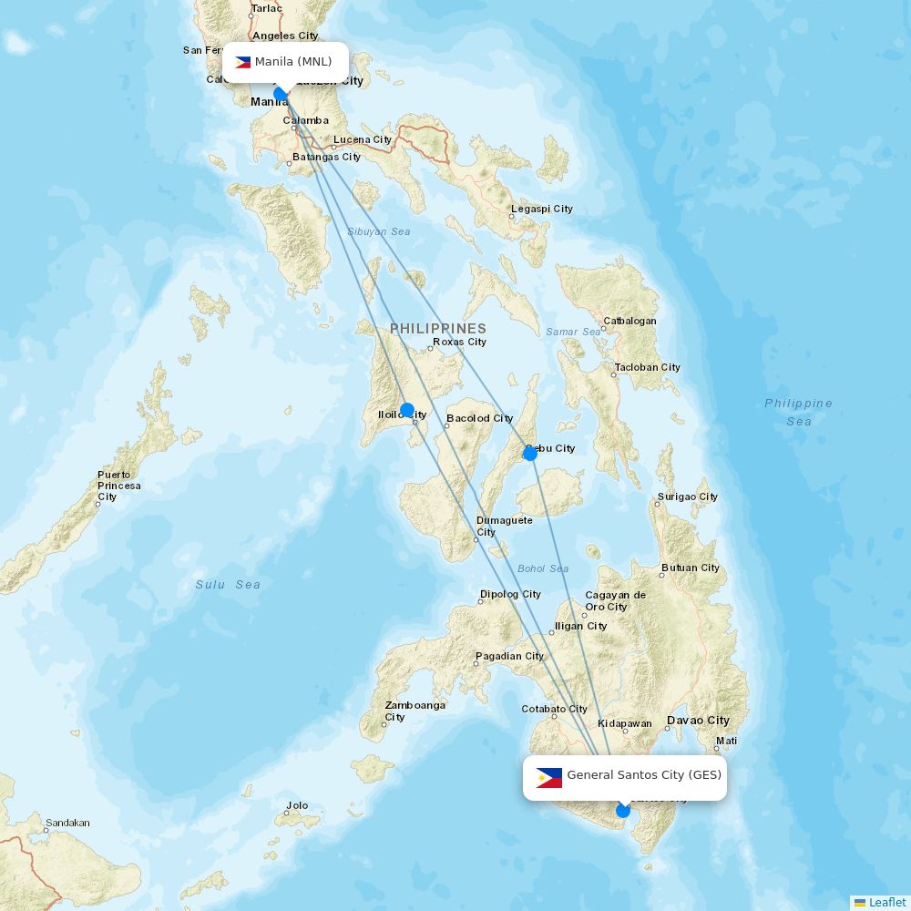 Philippine Airlines routes 2026 – map with all flights - Flight Routes