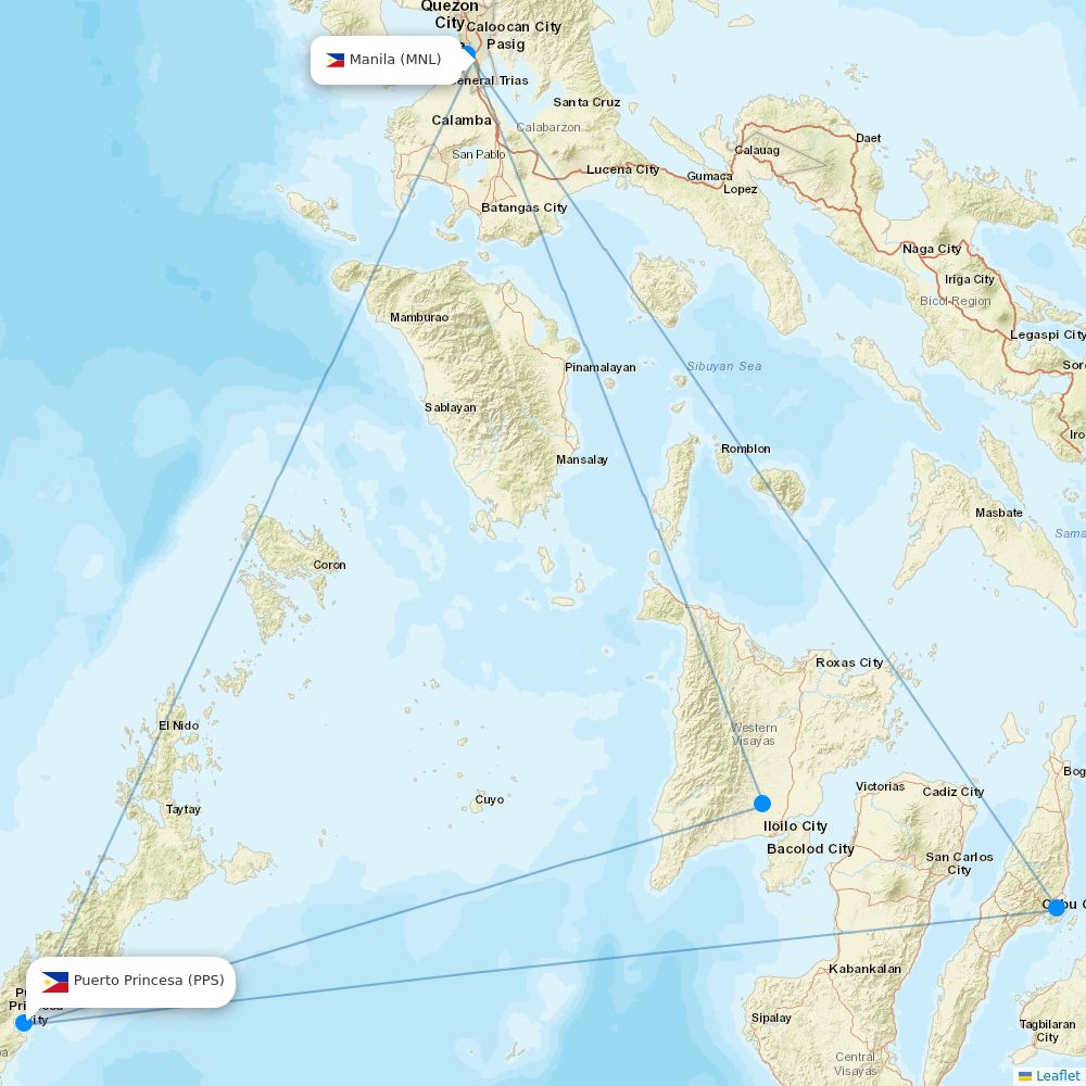 Philippine Airlines routes 2025 – map with all flights - Flight Routes