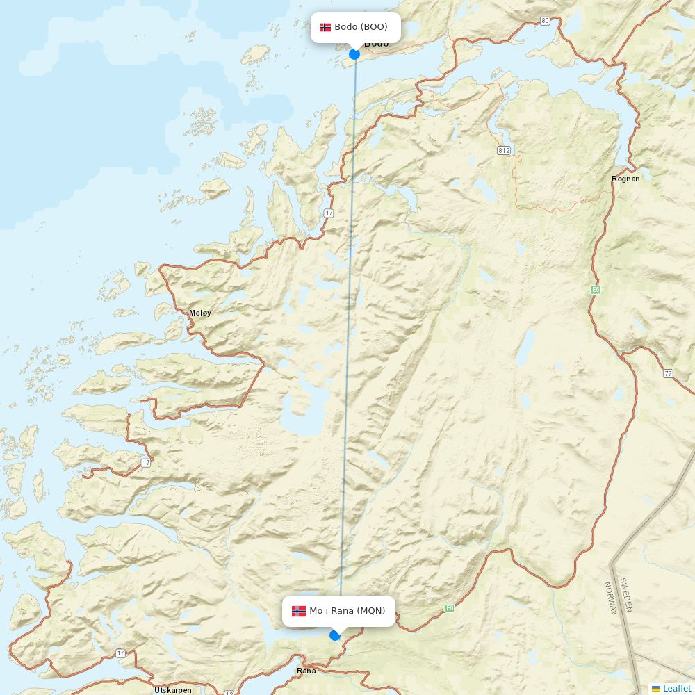 Wideroe routes 2025 – interactive map with all flights - Flight Routes