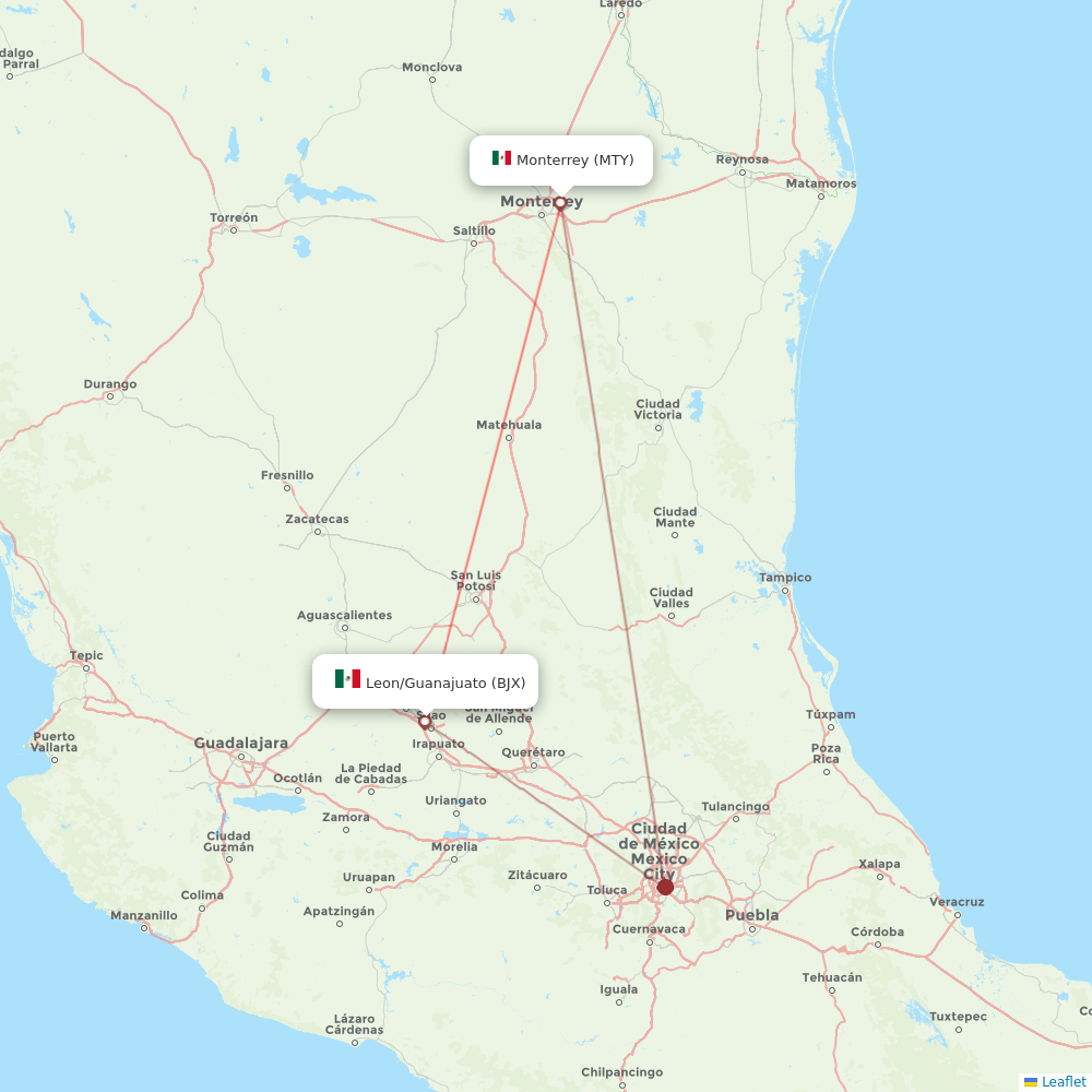 Viva Aerobus routes 2025 – map with all flights - Flight Routes