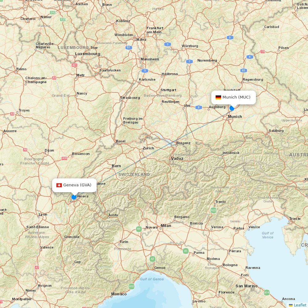Lufthansa routes 2025 – interactive map with all flights - Flight Routes