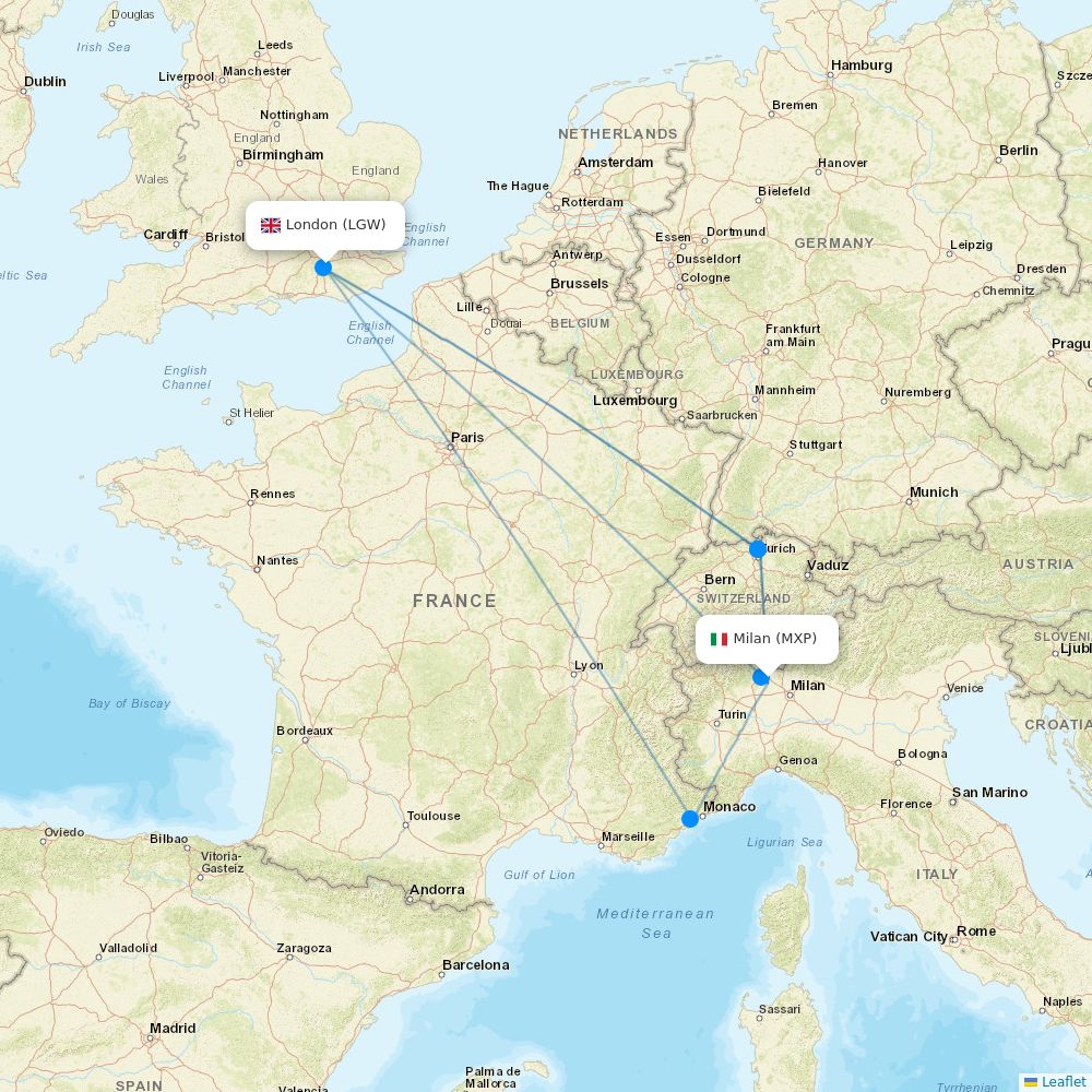 Easyjet routes 2025 – interactive map with all flights - Flight Routes