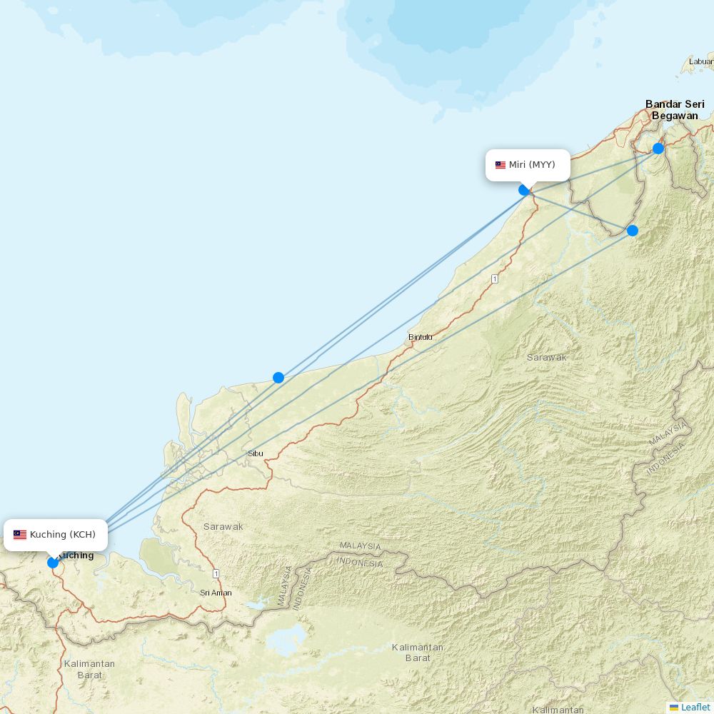AirAsia routes 2026 – interactive map with all flights - Flight Routes