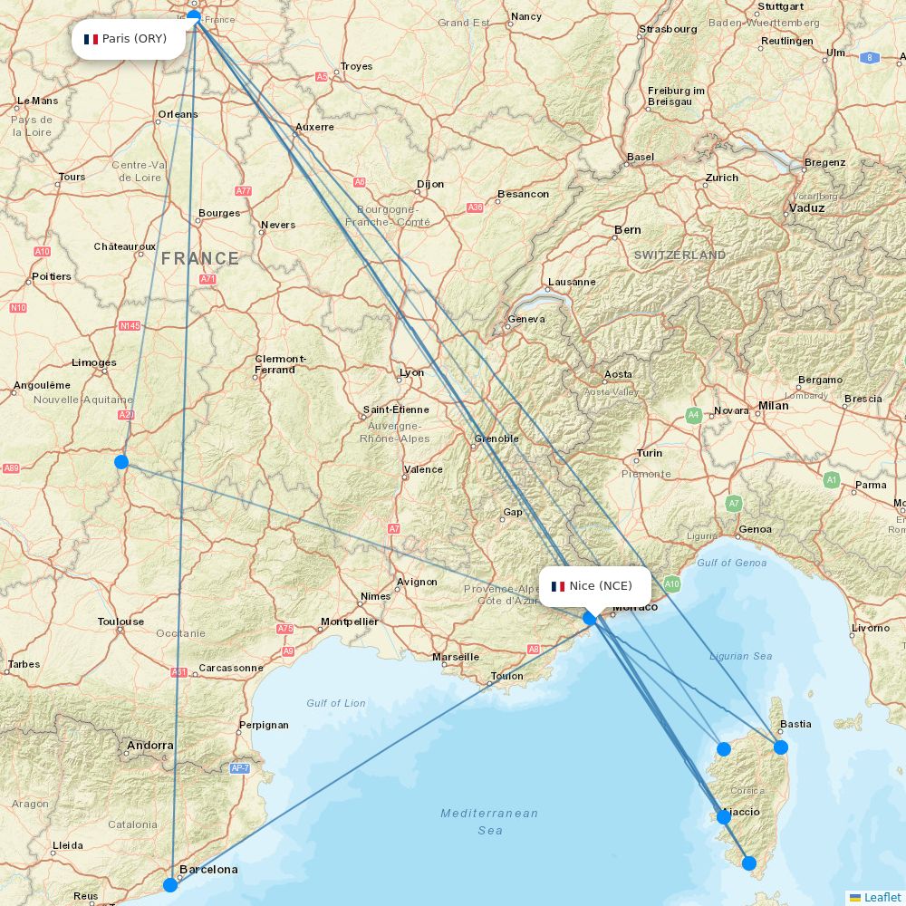 Easyjet routes 2025 – interactive map with all flights - Flight Routes