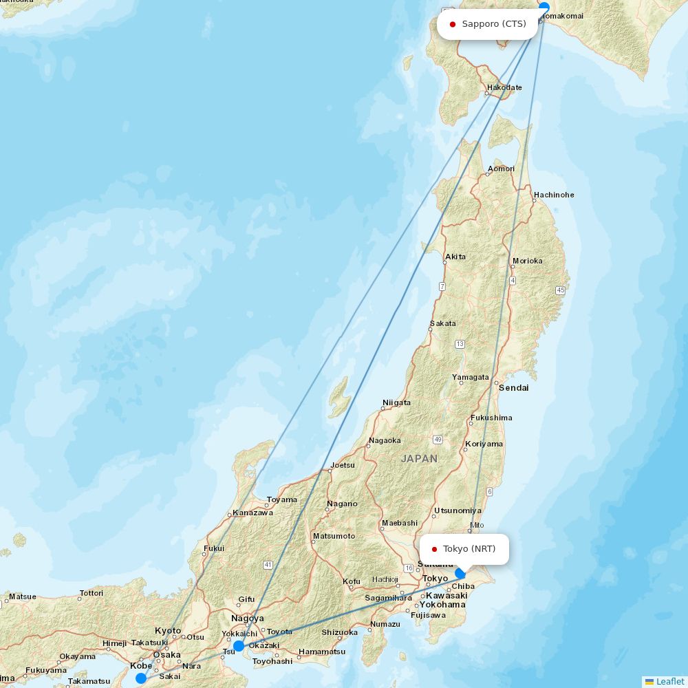 Jetstar Japan routes 2025 – map with all flights - Flight Routes