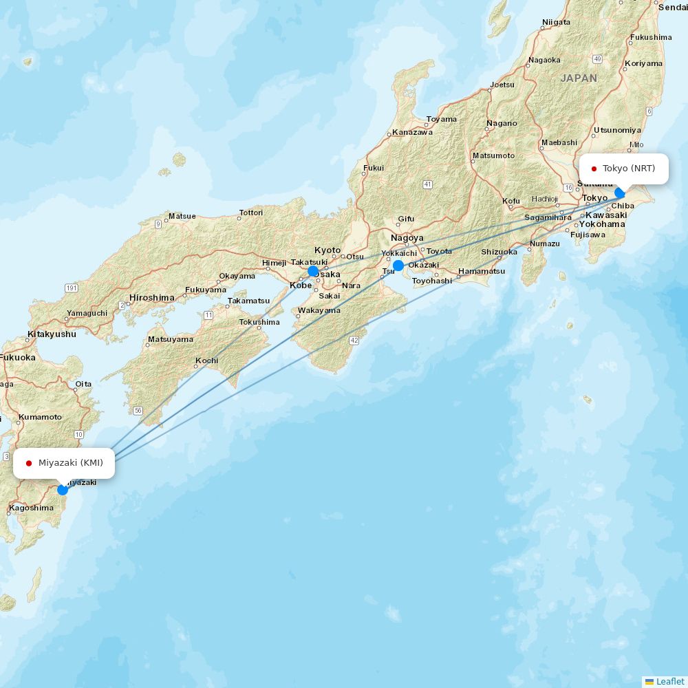 Jetstar Japan routes 2026 – map with all flights - Flight Routes