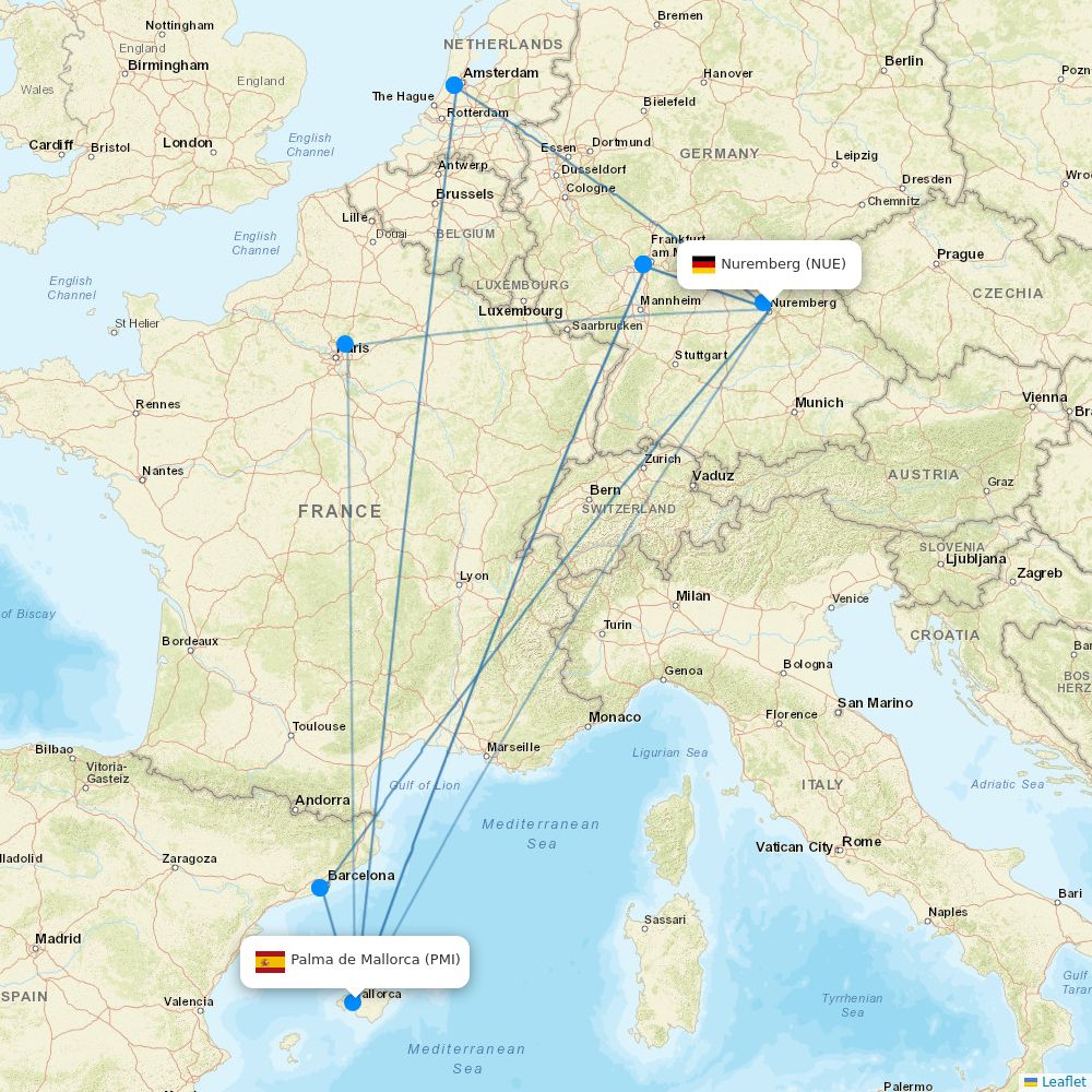 Eurowings routes 2026 – interactive map with all flights - Flight Routes