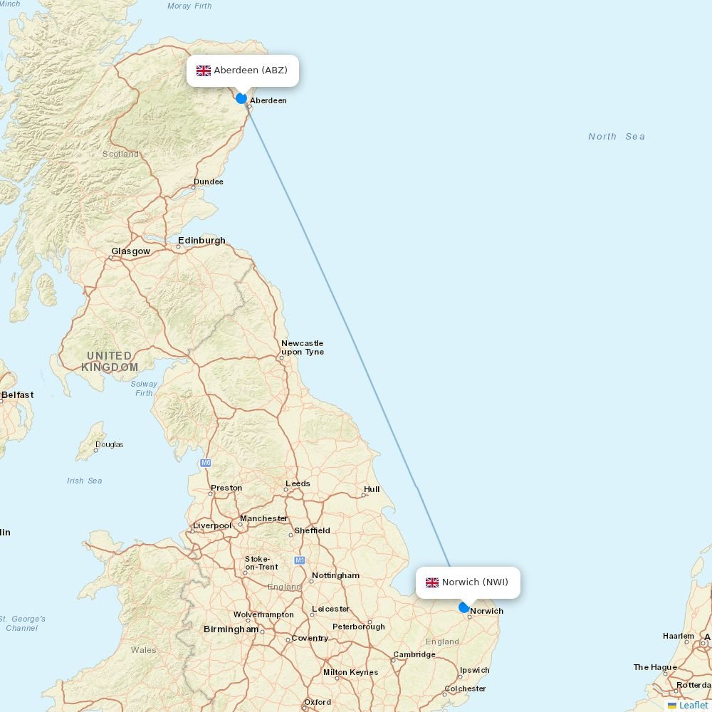 Loganair routes 2025 – interactive map with all flights - Flight Routes