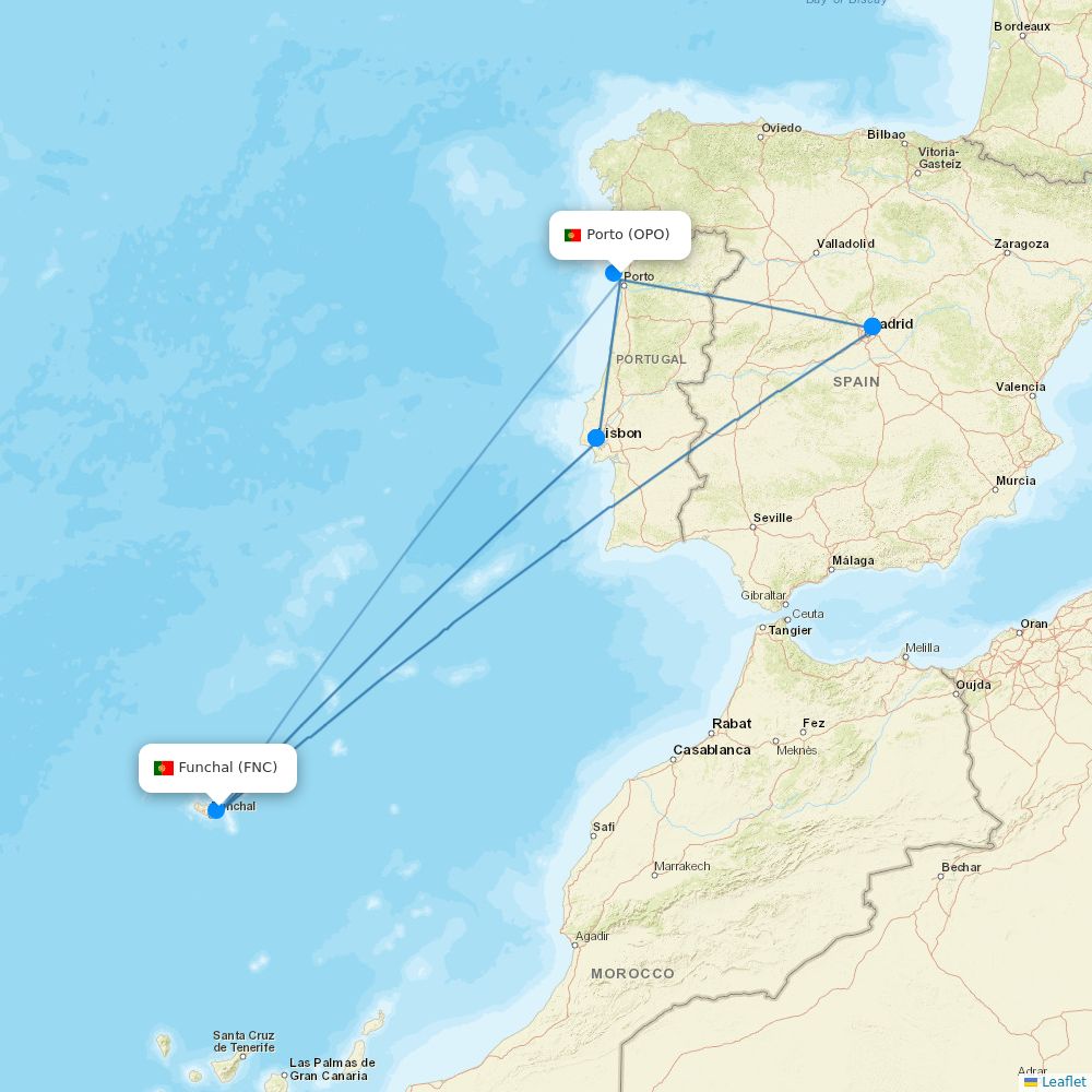 TAP Portugal routes 2025 – map with all flights - Flight Routes