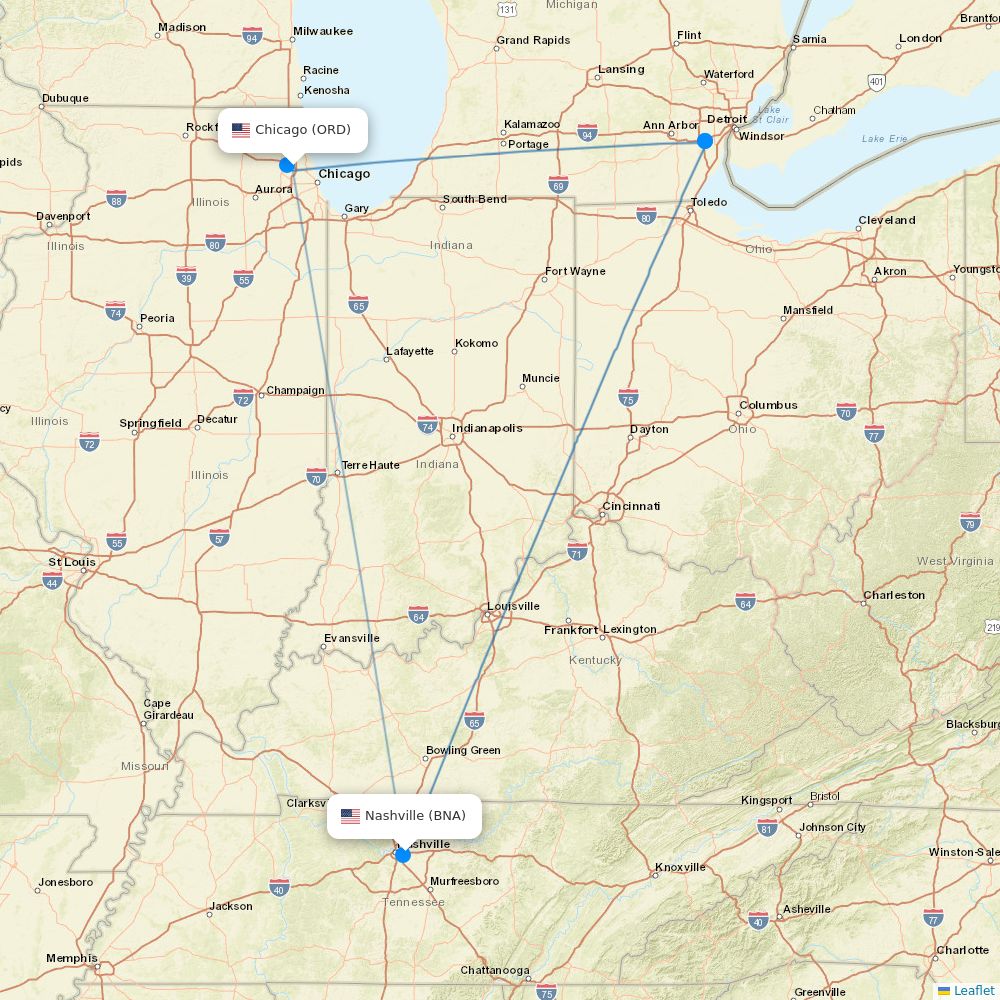 United Airlines routes 2025 – map with all flights - Flight Routes