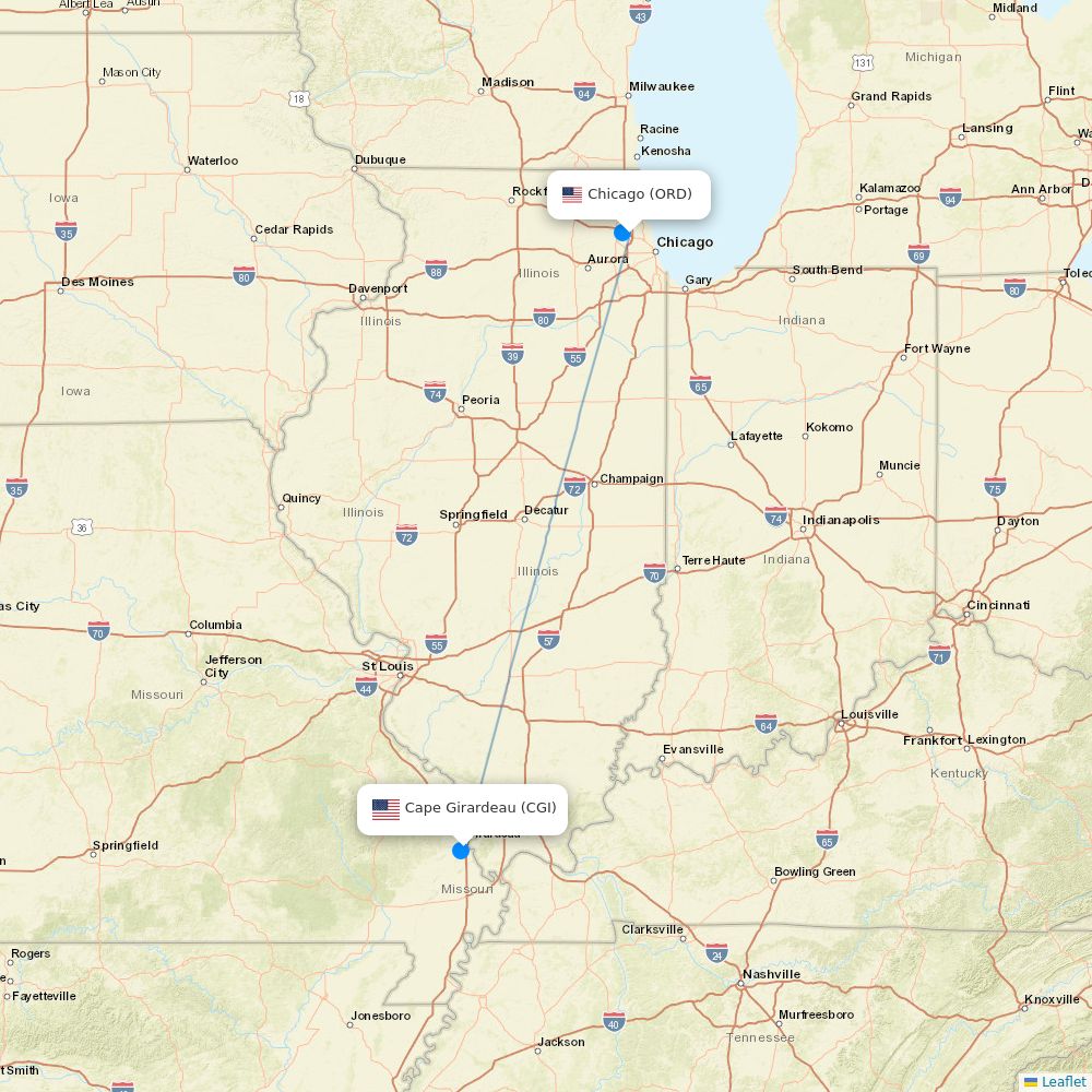 Contour Aviation airline routes (LF) 2026, map - Flight Routes