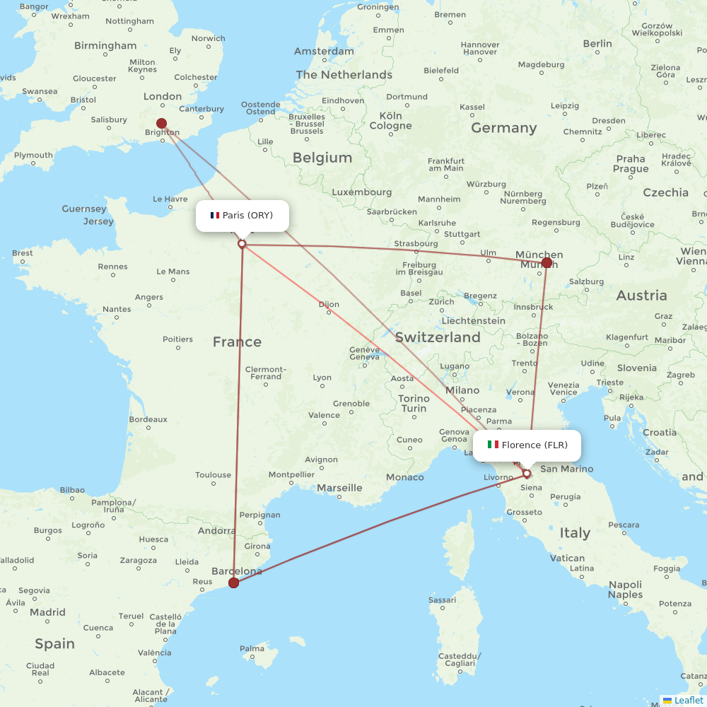 Vueling routes 2025 – interactive map with all flights - Flight Routes