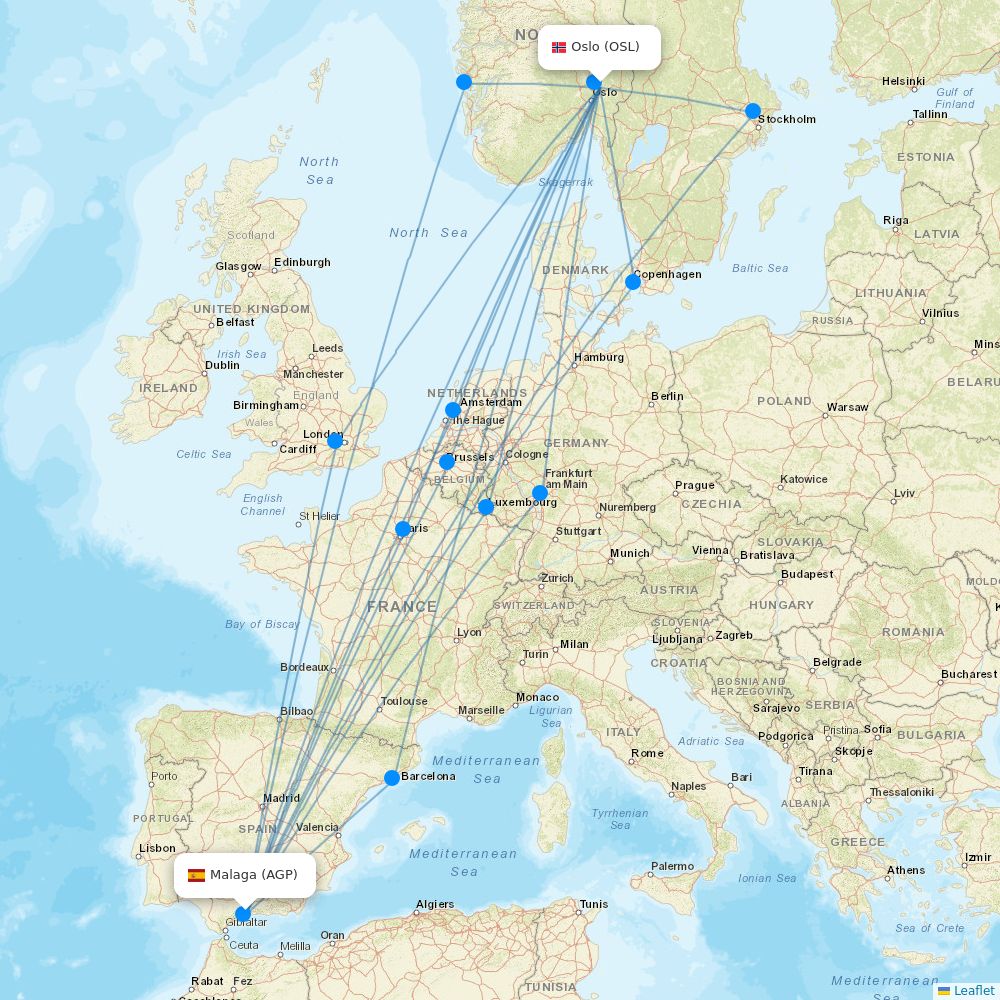 Norwegian Air Shuttle – airline info and route map - Flight Routes