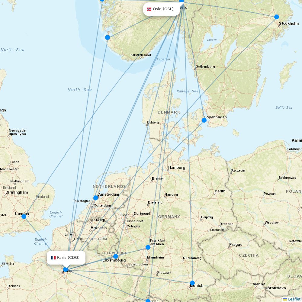 Norwegian Air Shuttle – airline info and route map - Flight Routes