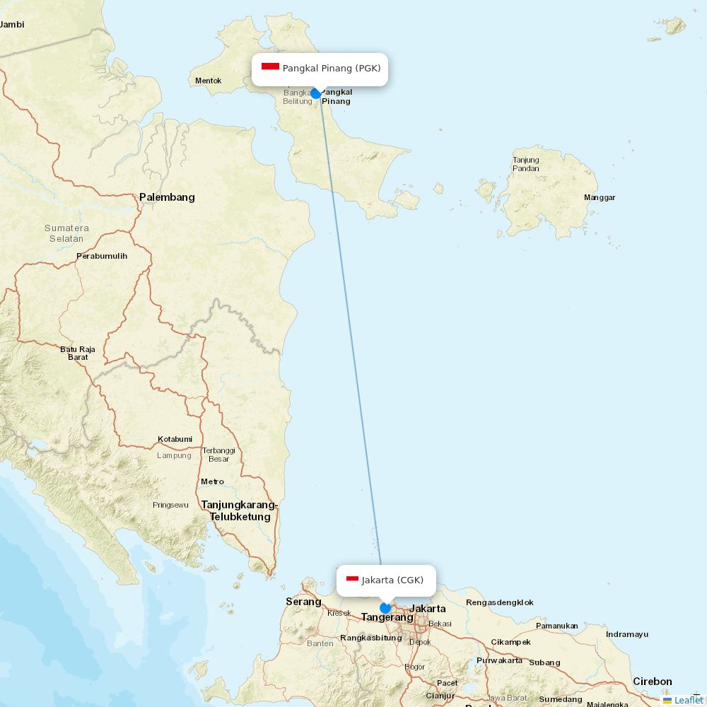 Garuda Indonesia routes 2026 – map with all flights - Flight Routes