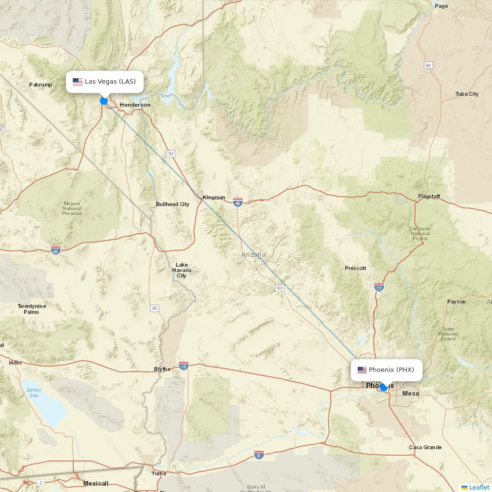 Frontier Airlines routes 2025 – map with all flights - Flight Routes
