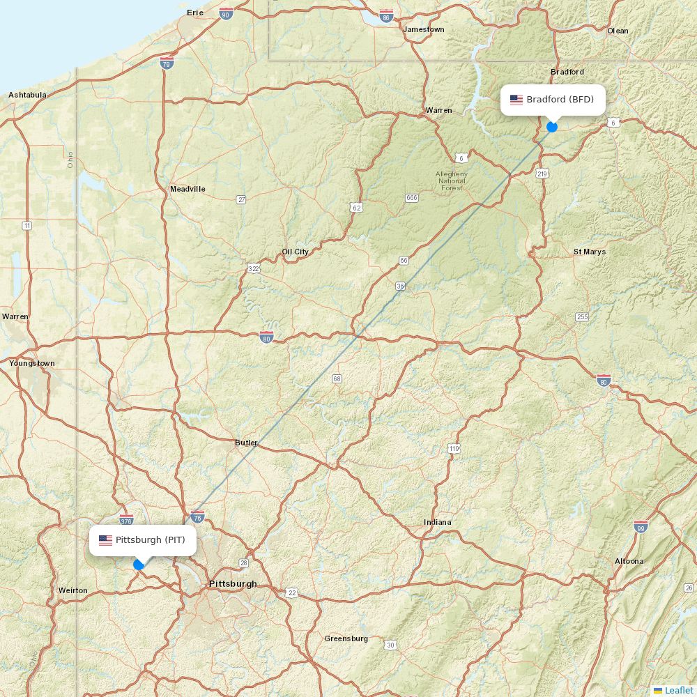 Southern Airways Express routes 2026 – map with flights - Flight Routes