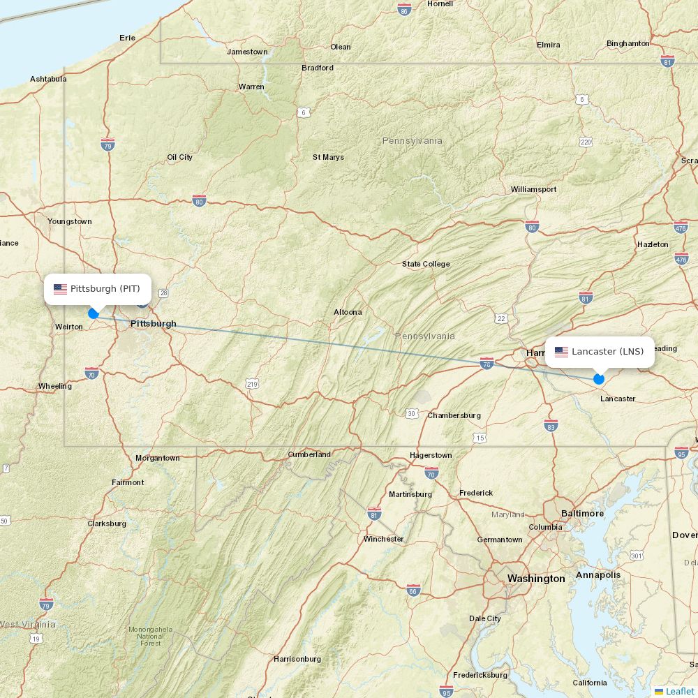 Southern Airways Express routes 2026 – map with flights - Flight Routes
