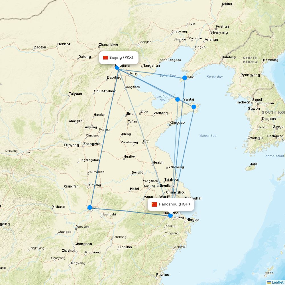China Eastern Airlines routes 2025 – map with all flights - Flight Routes