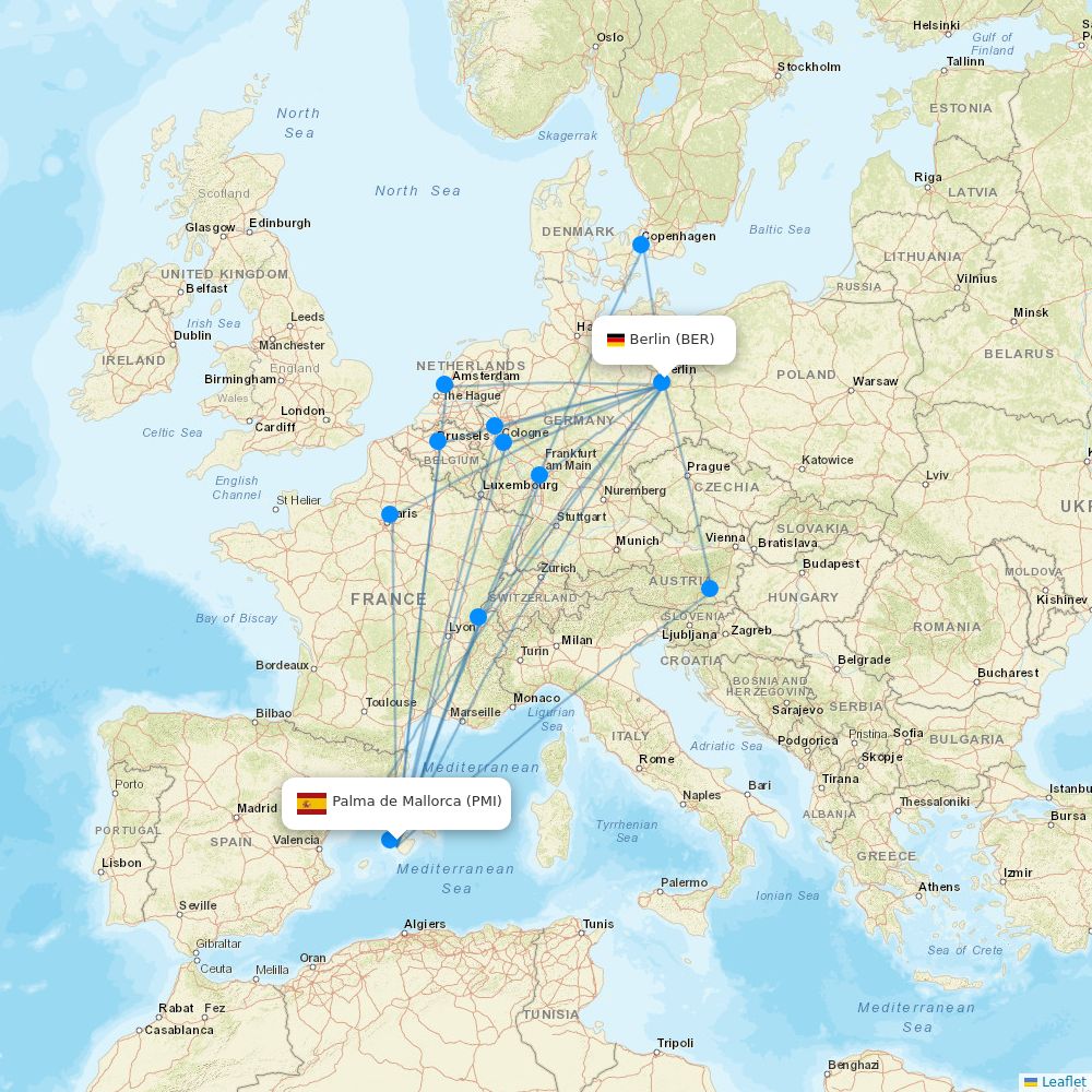 Eurowings routes 2026 – interactive map with all flights - Flight Routes