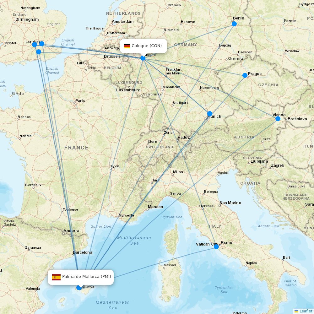 Eurowings routes 2026 – interactive map with all flights - Flight Routes