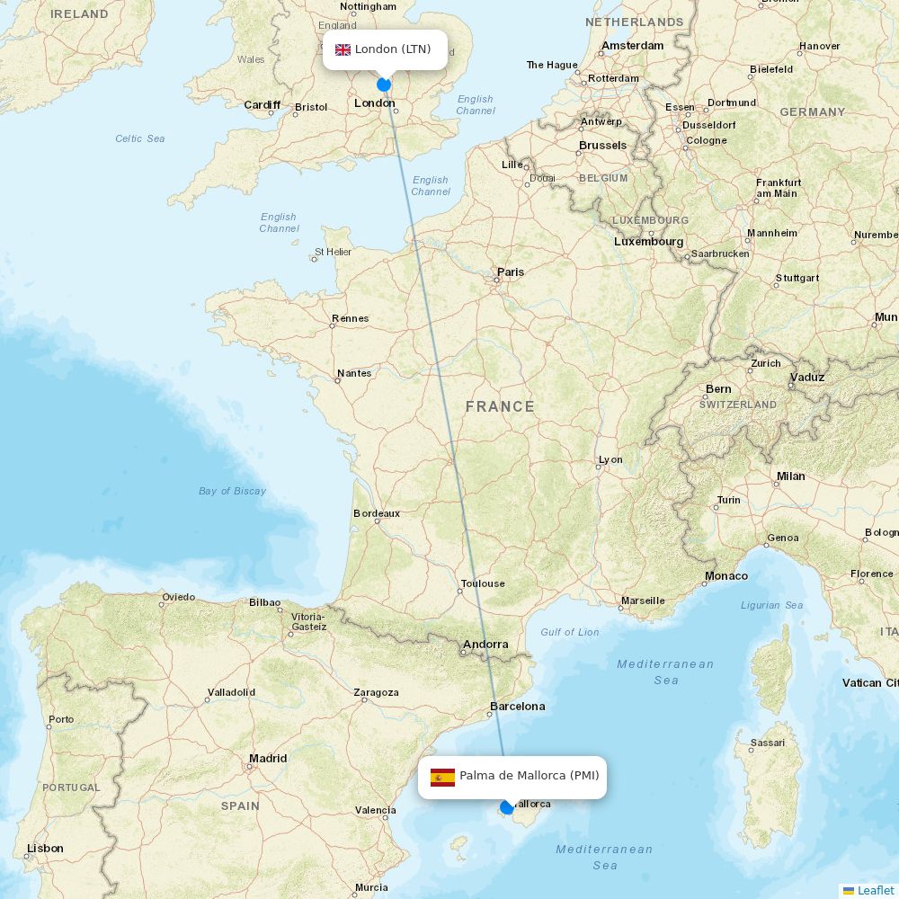 Easyjet routes 2026 – interactive map with all flights - Flight Routes