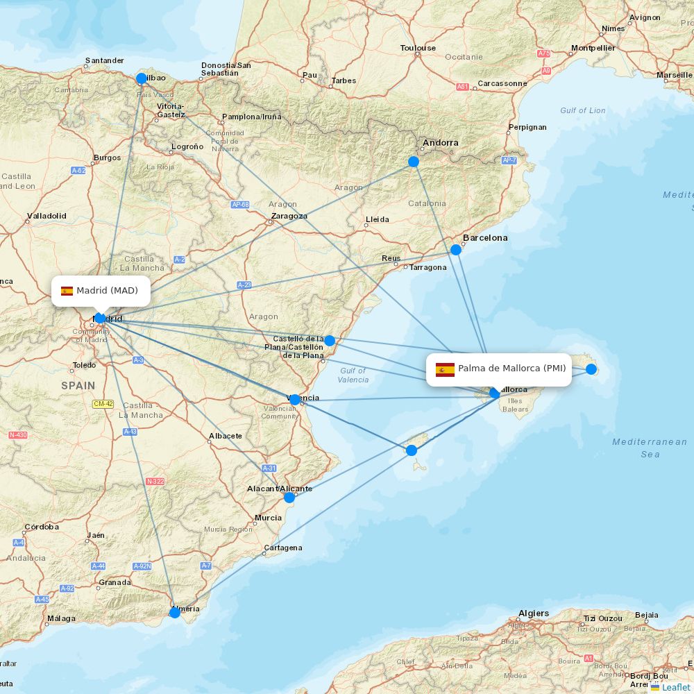 Iberia routes 2025 – interactive map with all flights - Flight Routes
