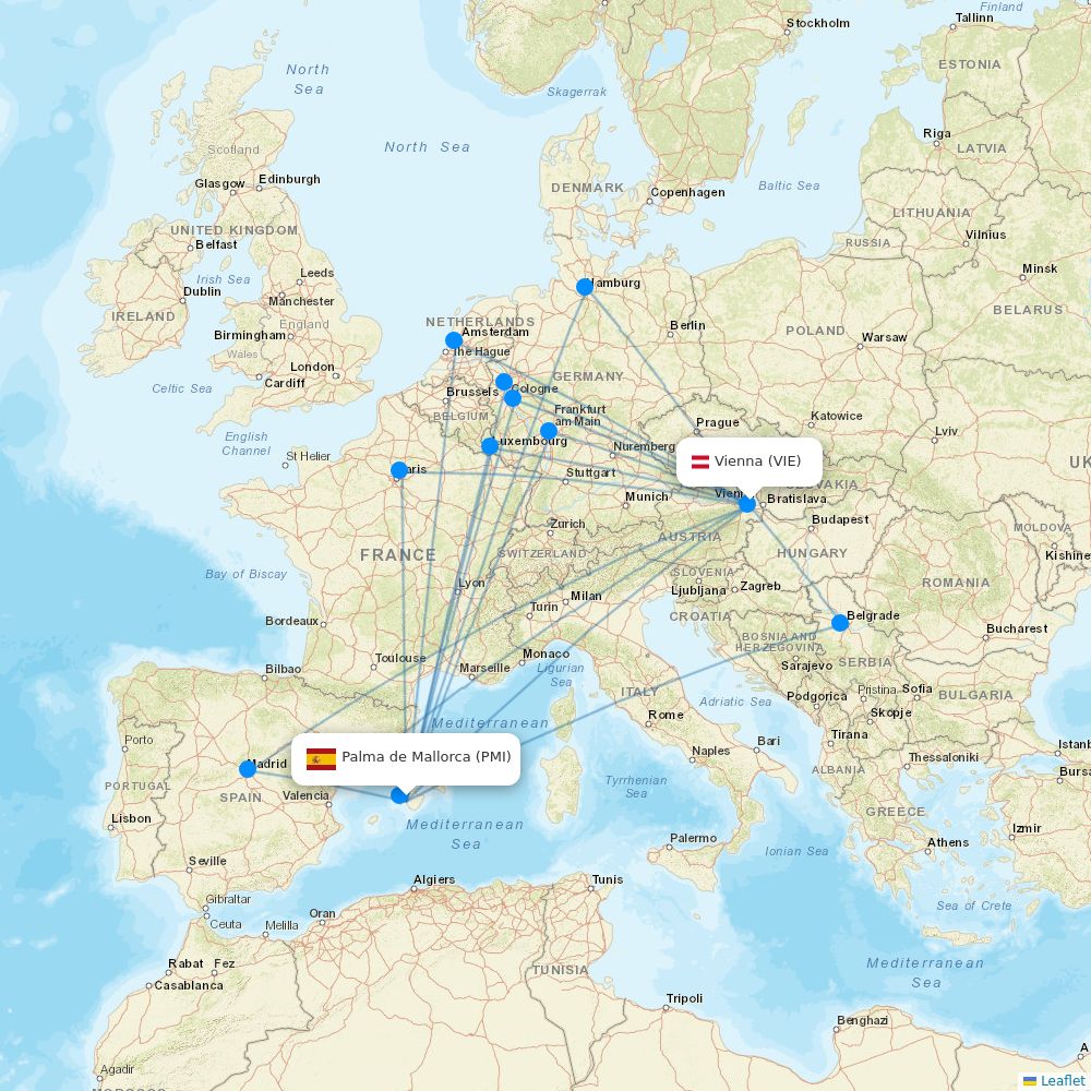 Ryanair routes 2025 – interactive map with all flights - Flight Routes