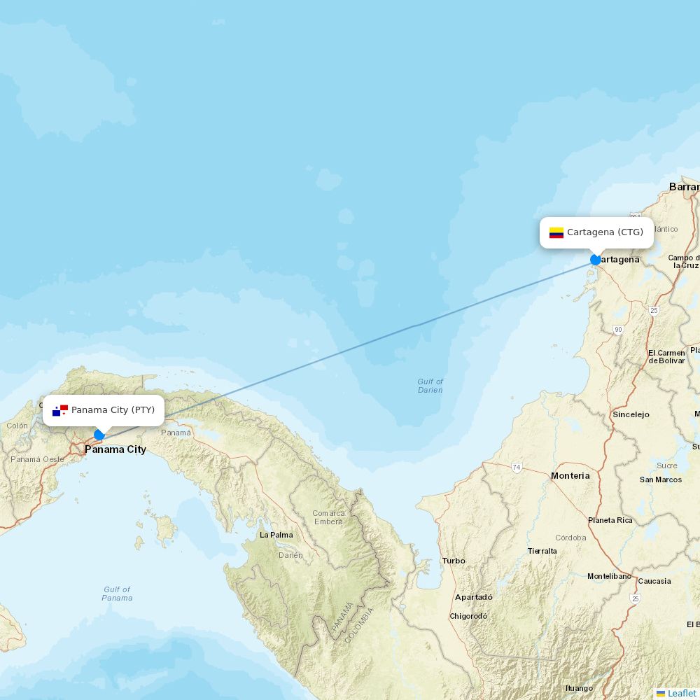 Copa Airlines routes 2025 – map with all flights - Flight Routes