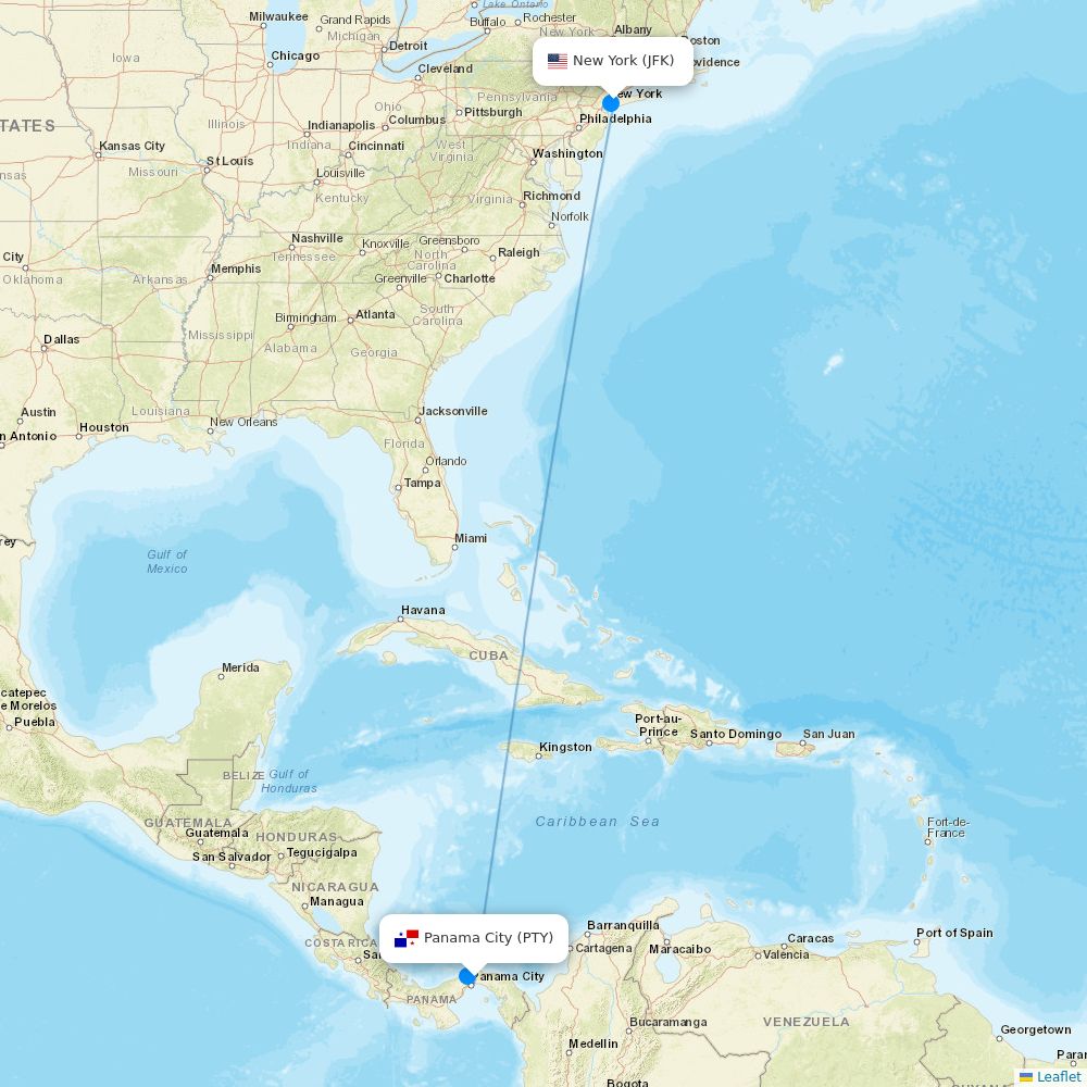 Copa Airlines routes 2025 – map with all flights - Flight Routes