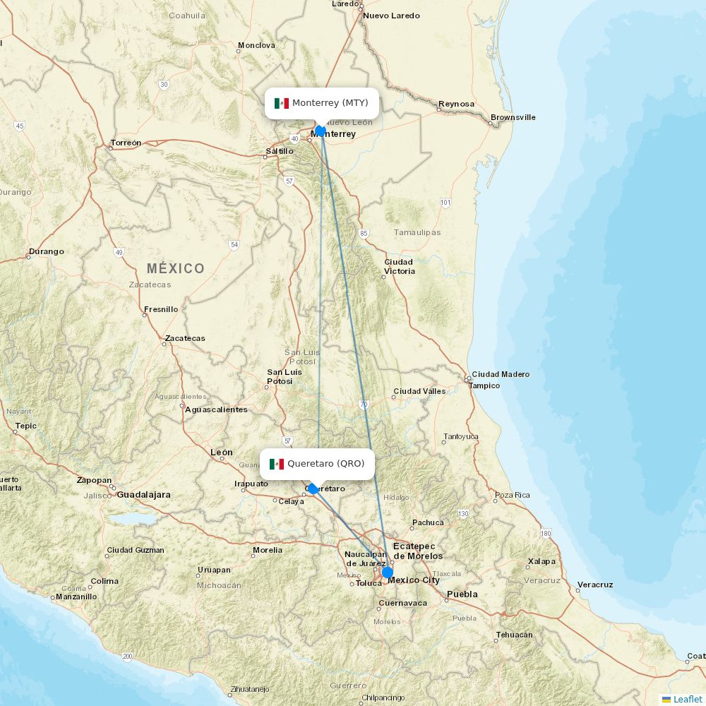 Viva Aerobus routes 2025 – map with all flights - Flight Routes