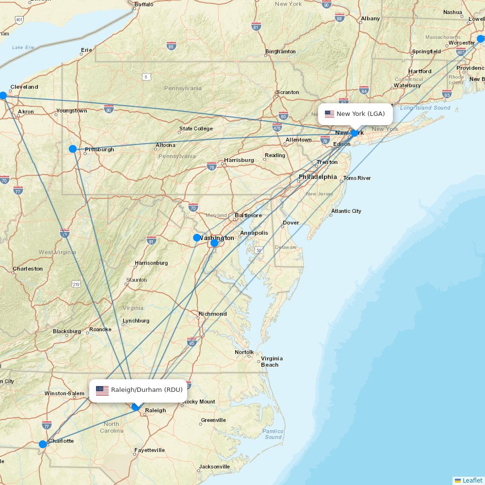 Delta Air Lines routes 2025 – map with all flights - Flight Routes