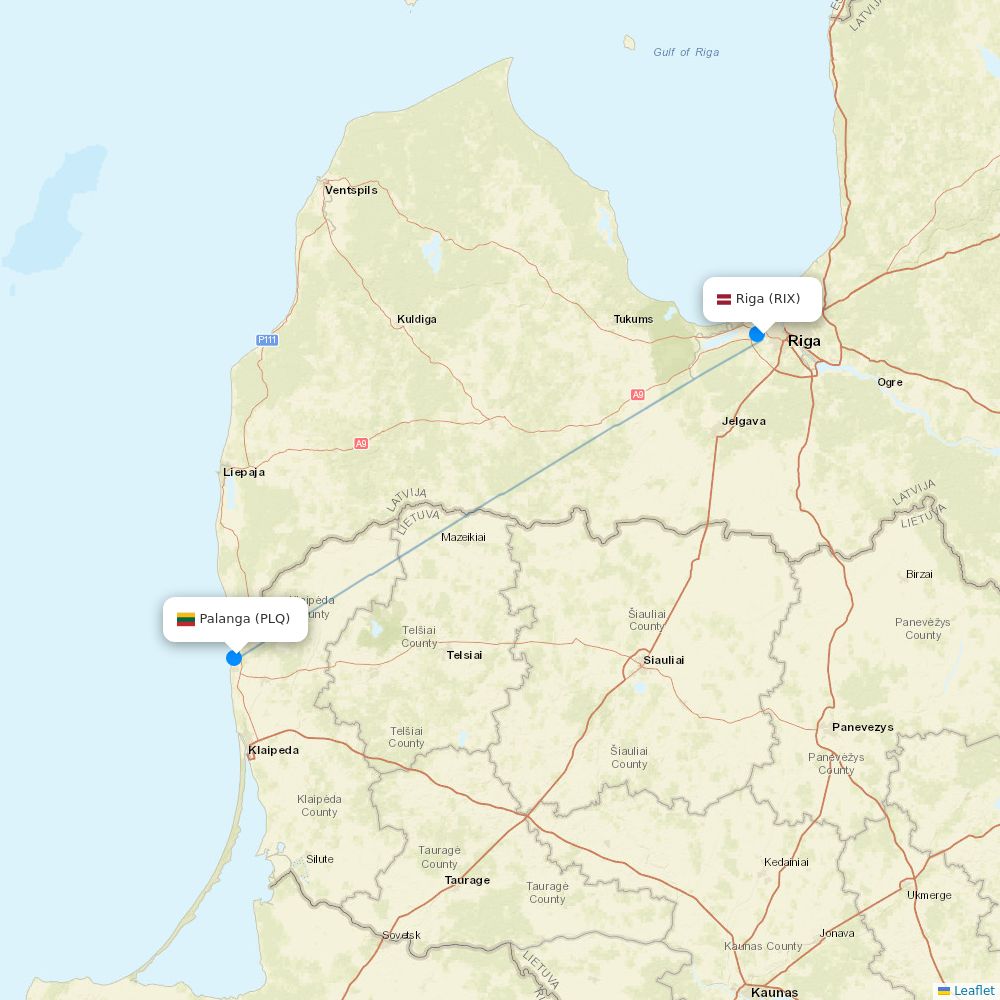 Air Baltic routes 2026 – interactive map with all flights - Flight Routes