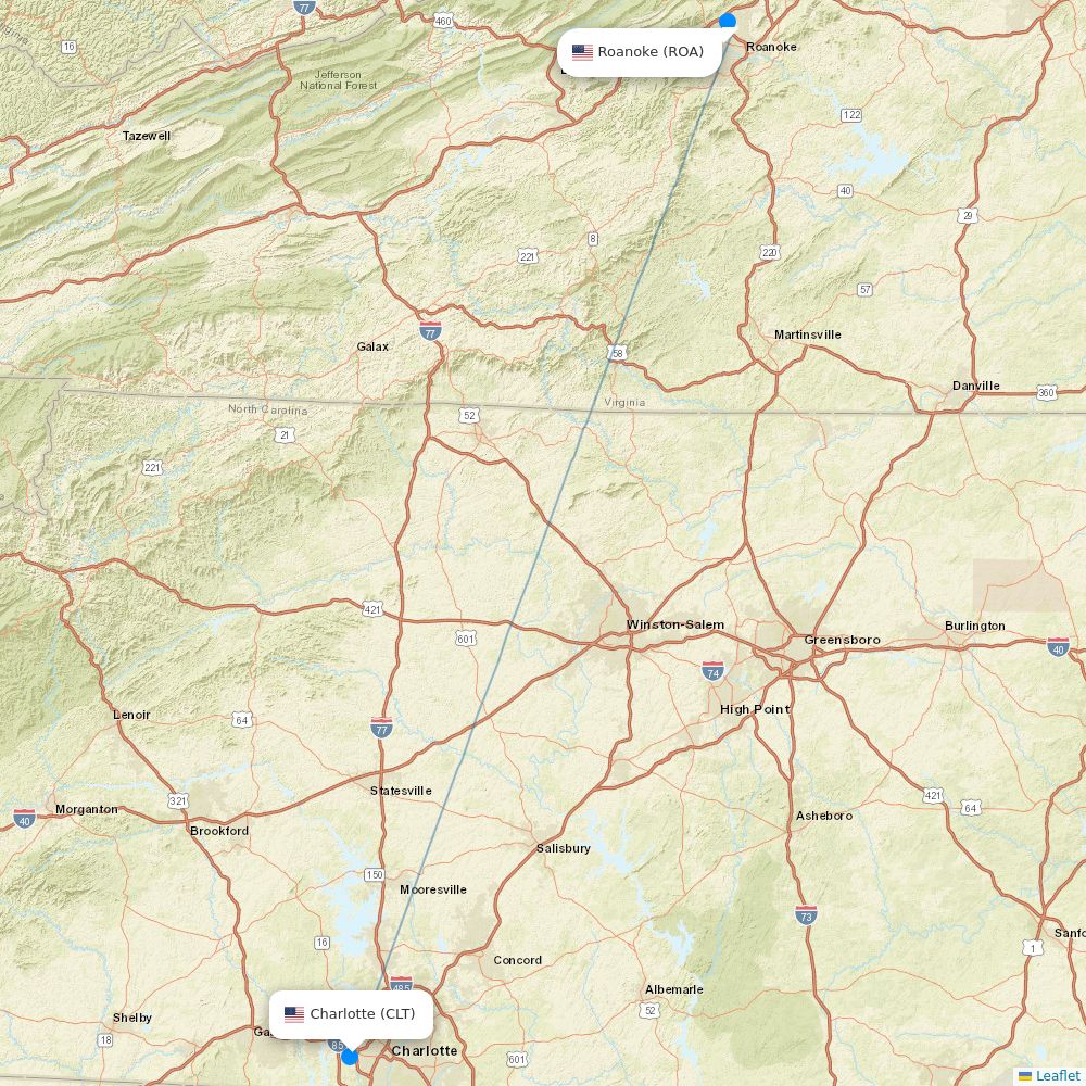 American Airlines routes 2025 – map with all flights - Flight Routes