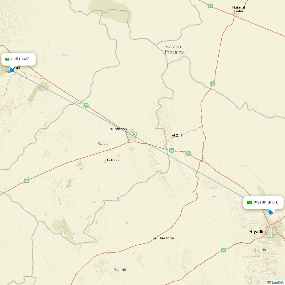 Saudia routes 2025 – interactive map with all flights - Flight Routes
