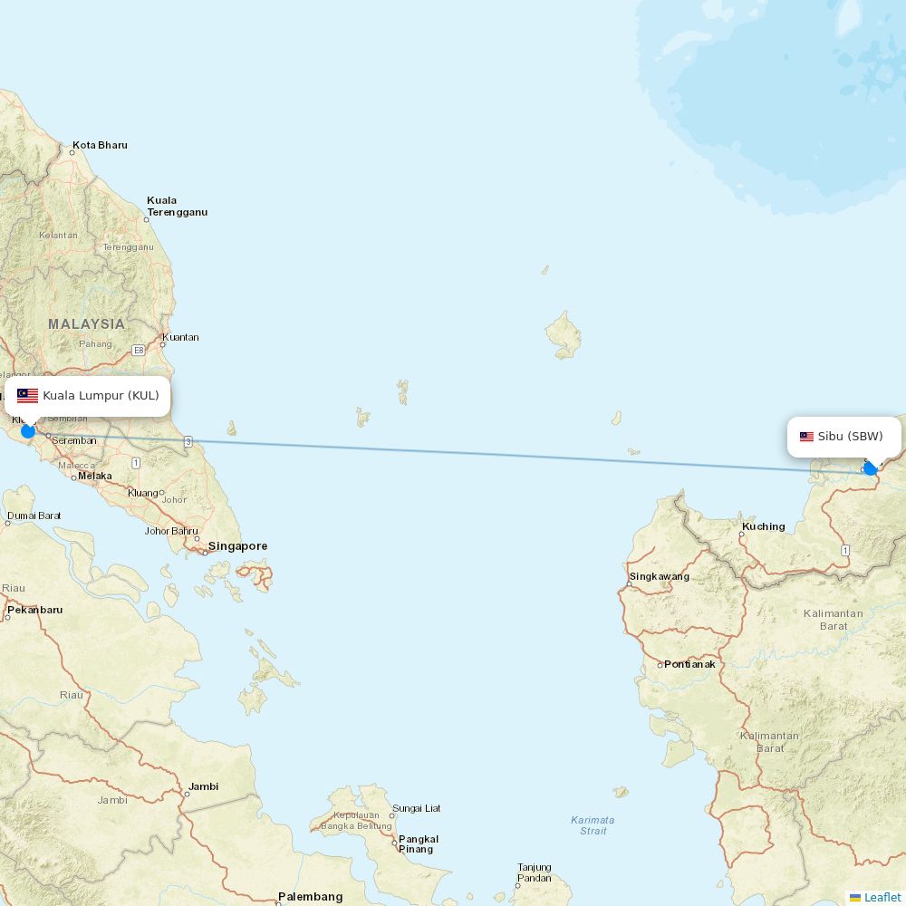 AirAsia routes 2025 – interactive map with all flights - Flight Routes