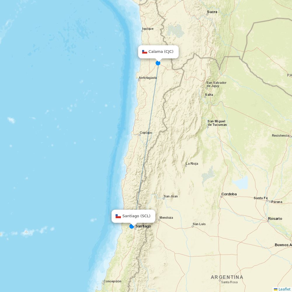 LATAM Airlines routes 2026 – map with all flights - Flight Routes