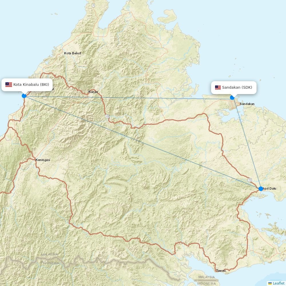 AirAsia routes 2026 – interactive map with all flights - Flight Routes