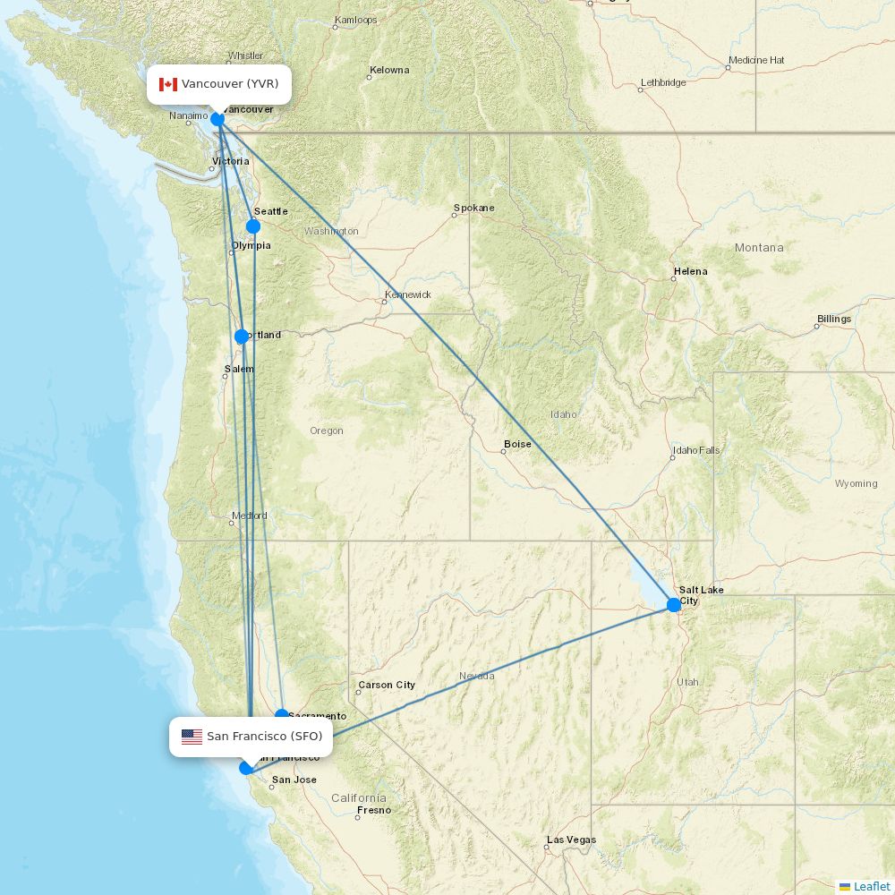 Flair Airlines routes 2025 – map with all flights - Flight Routes