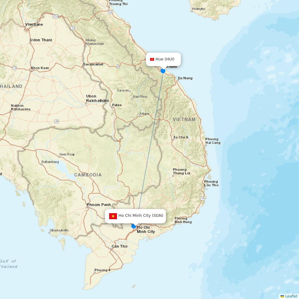VietJet Air routes 2026 – interactive map with all flights - Flight Routes