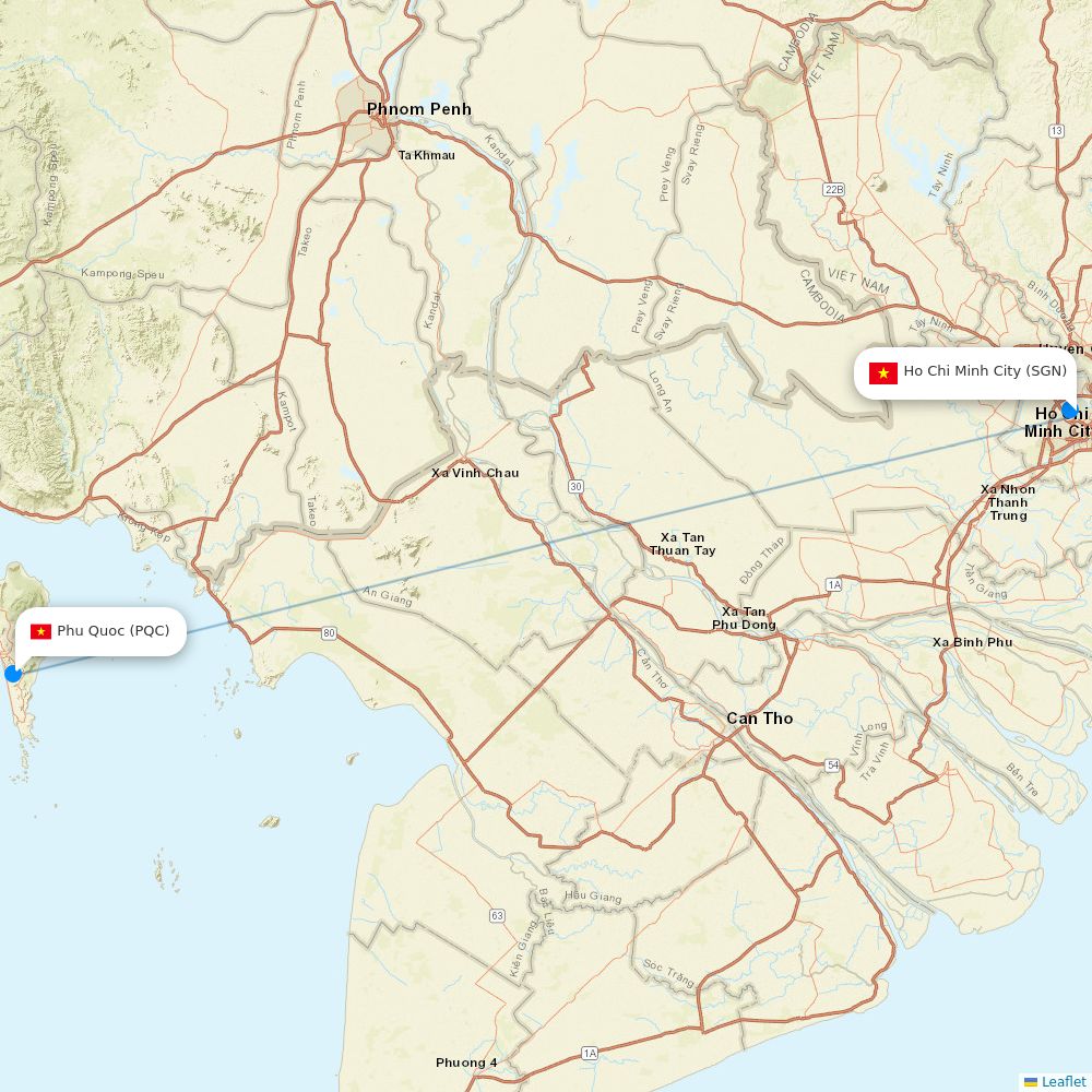 Vietnam Airlines routes 2026 – map with all flights - Flight Routes
