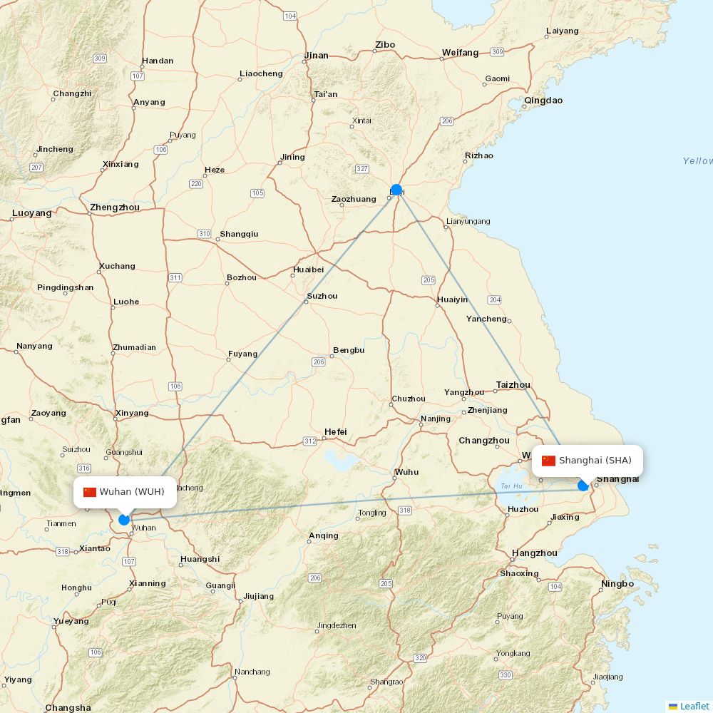 China Eastern Airlines routes 2025 – map with all flights - Flight Routes