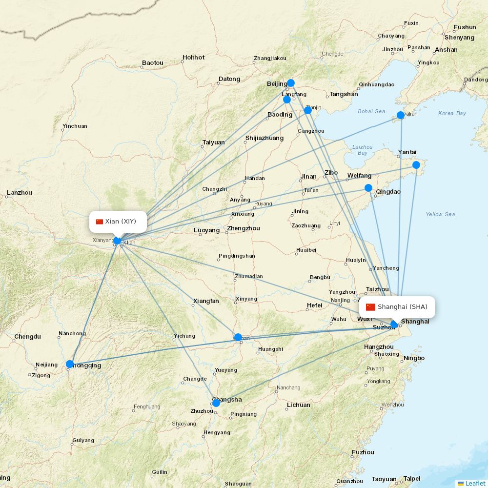 Spring Airlines routes 2025 – map with all flights - Flight Routes