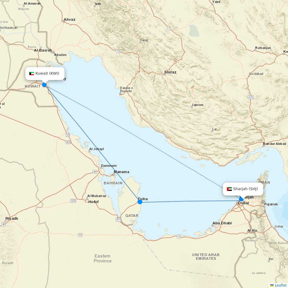 Air Arabia routes 2026 – interactive map with all flights - Flight Routes